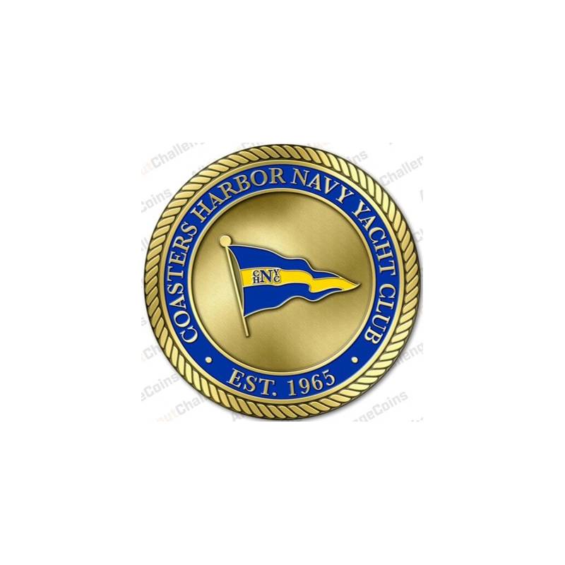 CHNYC Challenge Coin - Coasters Harbor Navy Yacht Club